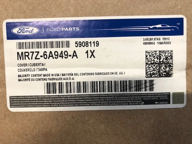 2021 Raptor engine cover part number.jpg | F150 Tremor Forum