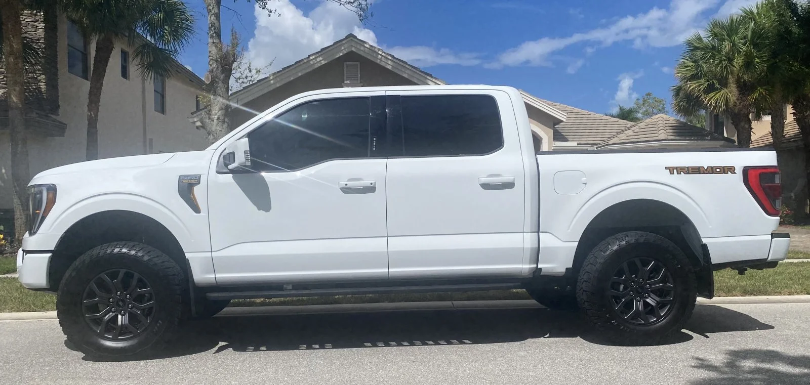 Leveled white Tremor.jpeg | F150 Tremor Forum